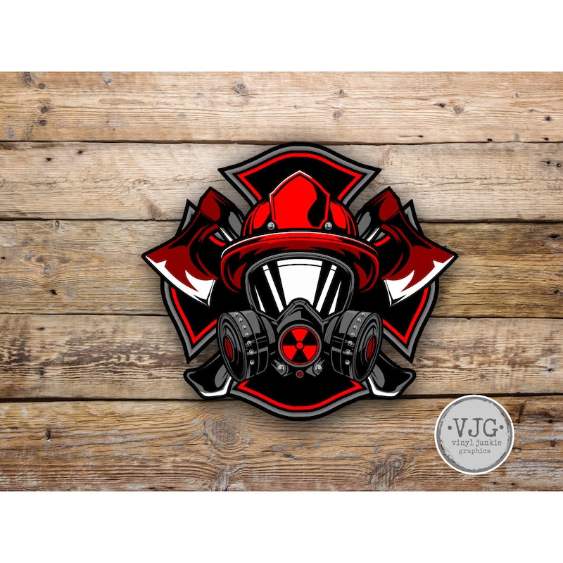 Fire Dept Stickers - Etsy