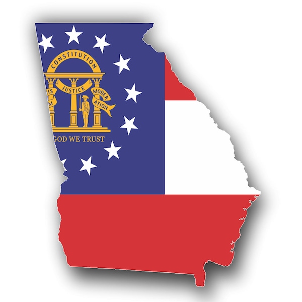 Georgia State Decal - Etsy