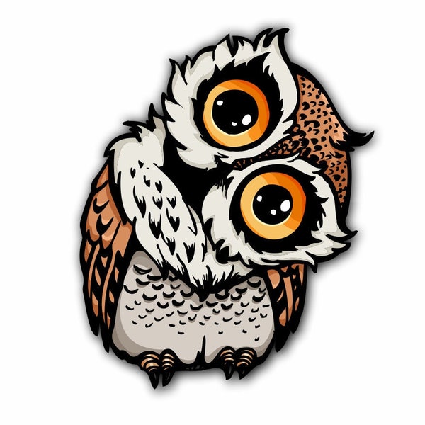 Owl Car Decal - Etsy