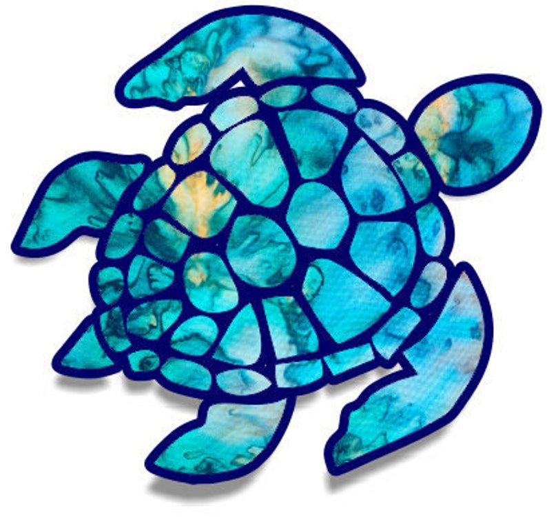 Lilly Inspired Sea Turtle Decal Yeti Decal Lilly Car Decal Etsy