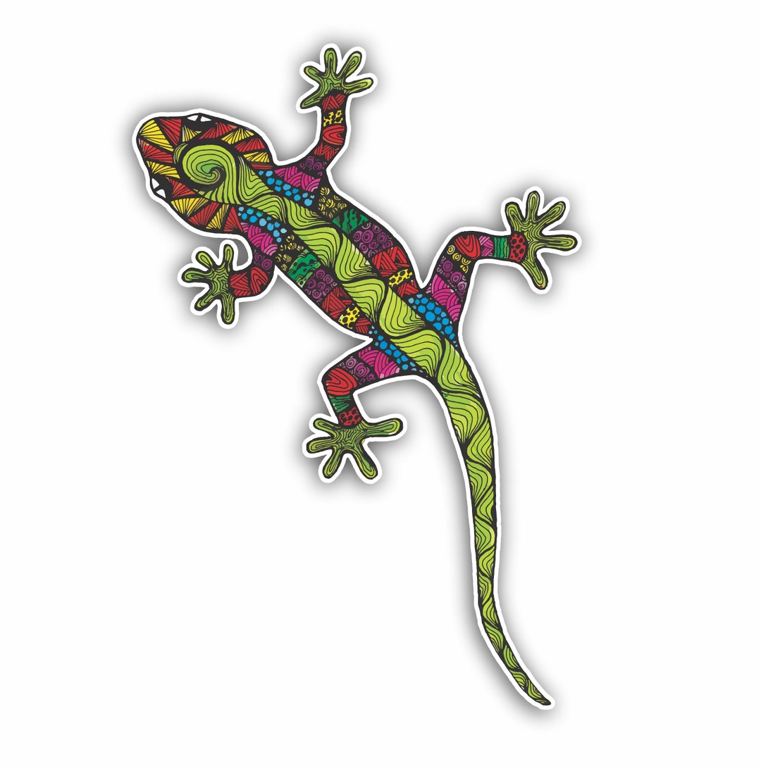Gecko Decorative Sticker for Car Truck Window Laptop Computers Bumper ...