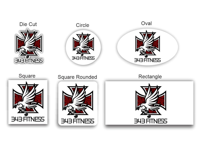 Create Your Custom Vinyl Sticker Waterproof Scratch and UV Resistant ...