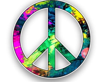 Hot Pink Peace Sign | Etsy