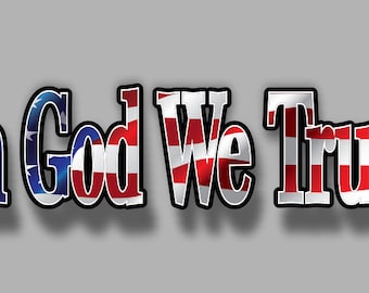 Distressed American Flag- Bald Eagle-in God We Trust Patriotic USA ...