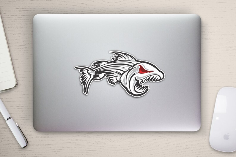 Evil Fish Sticker for Cars Trucks Laptops Any Smooth Surface - Etsy