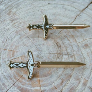 Moth Sword - A Grade - Hard Enamel Pin - Etsy