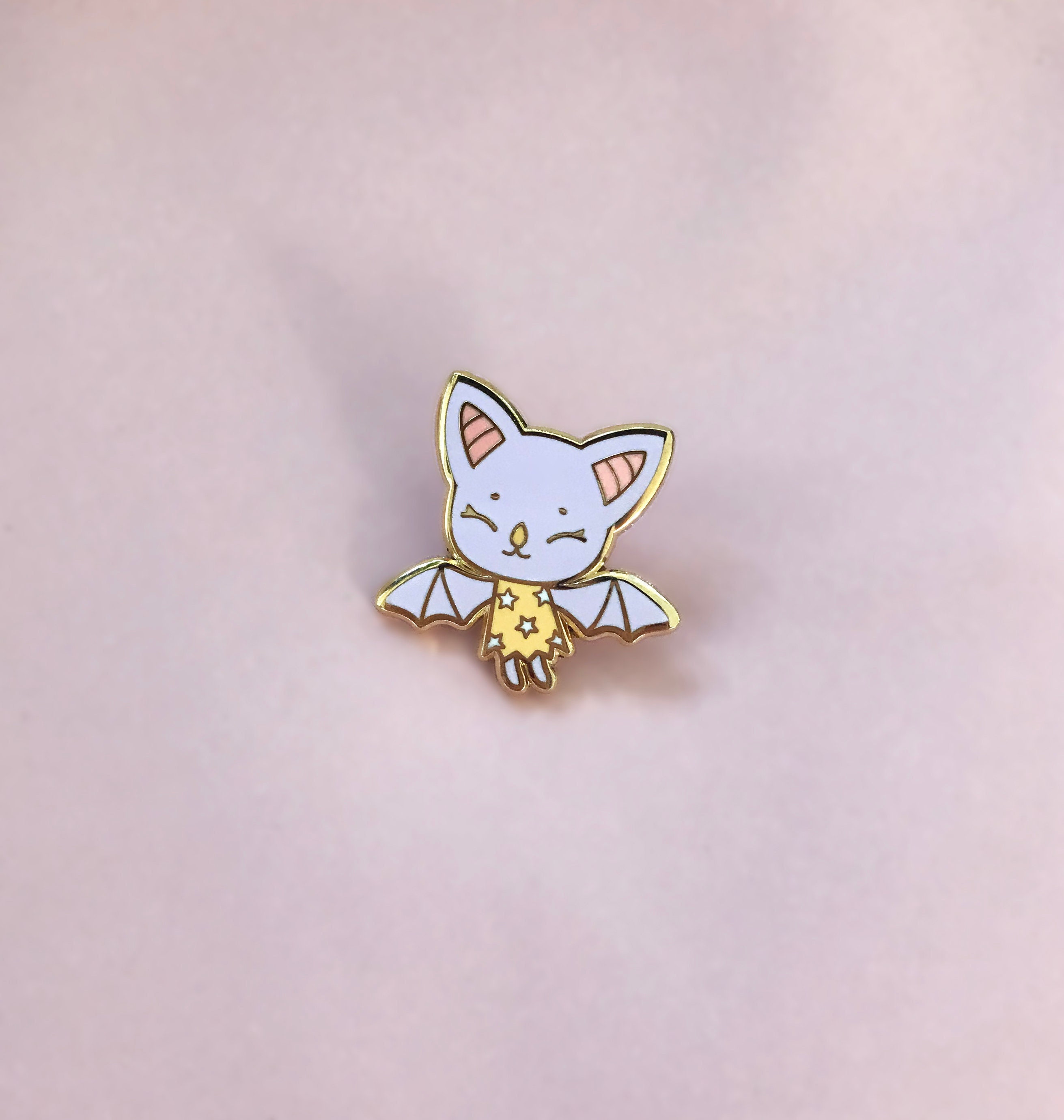 Tiny Purple Bat Hard Enamel Pin V2 Standard A Grade - Etsy