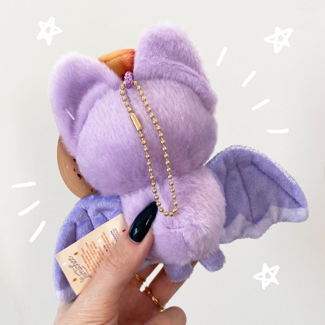 Batbat Plush Keychain | Etsy