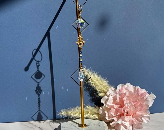 Totoro and Soot Sprites - Car Suncatcher, Rear View Mirror, New Vehicle ...