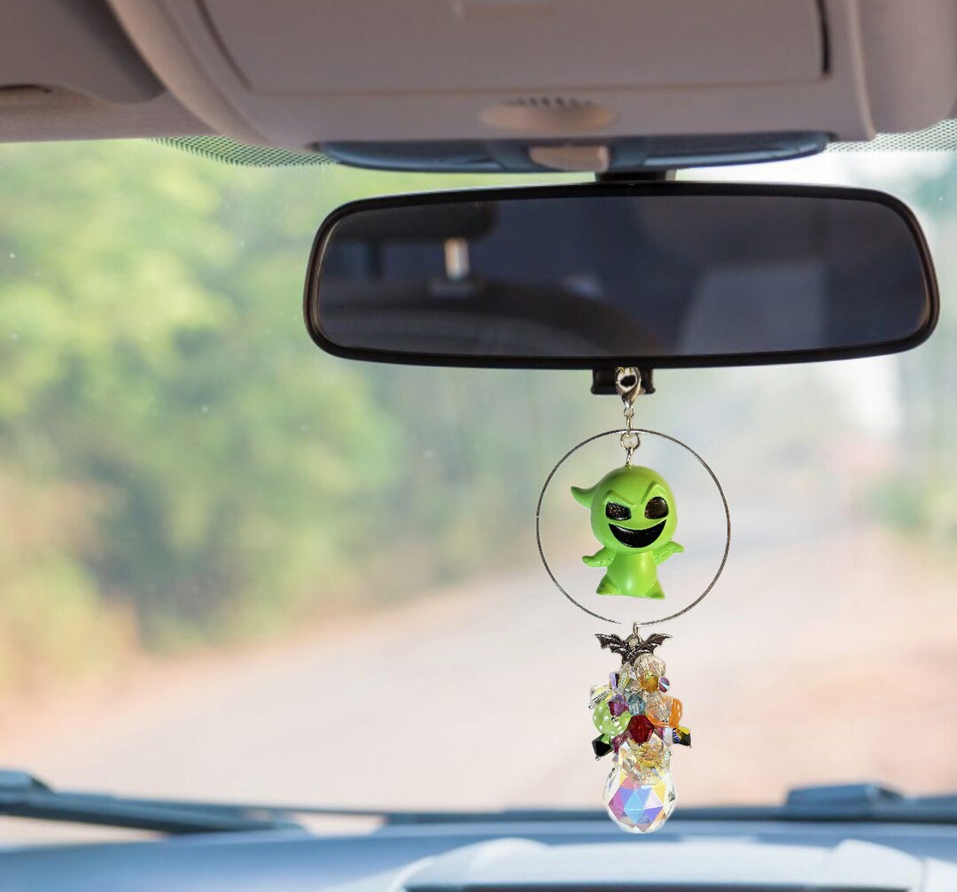 Oogie Boogie Car Suncatcher Charm, Rear View Mirror, New Vehicle Gift ...
