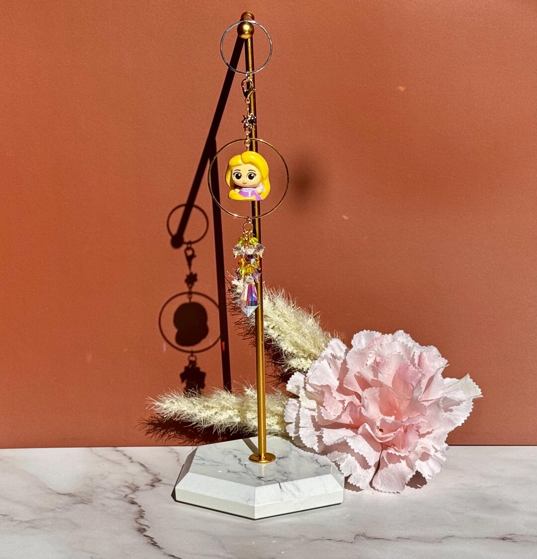 Rapunzel *miniature Crystal Car Sun Catcher* Handmade Rainbow Maker ...