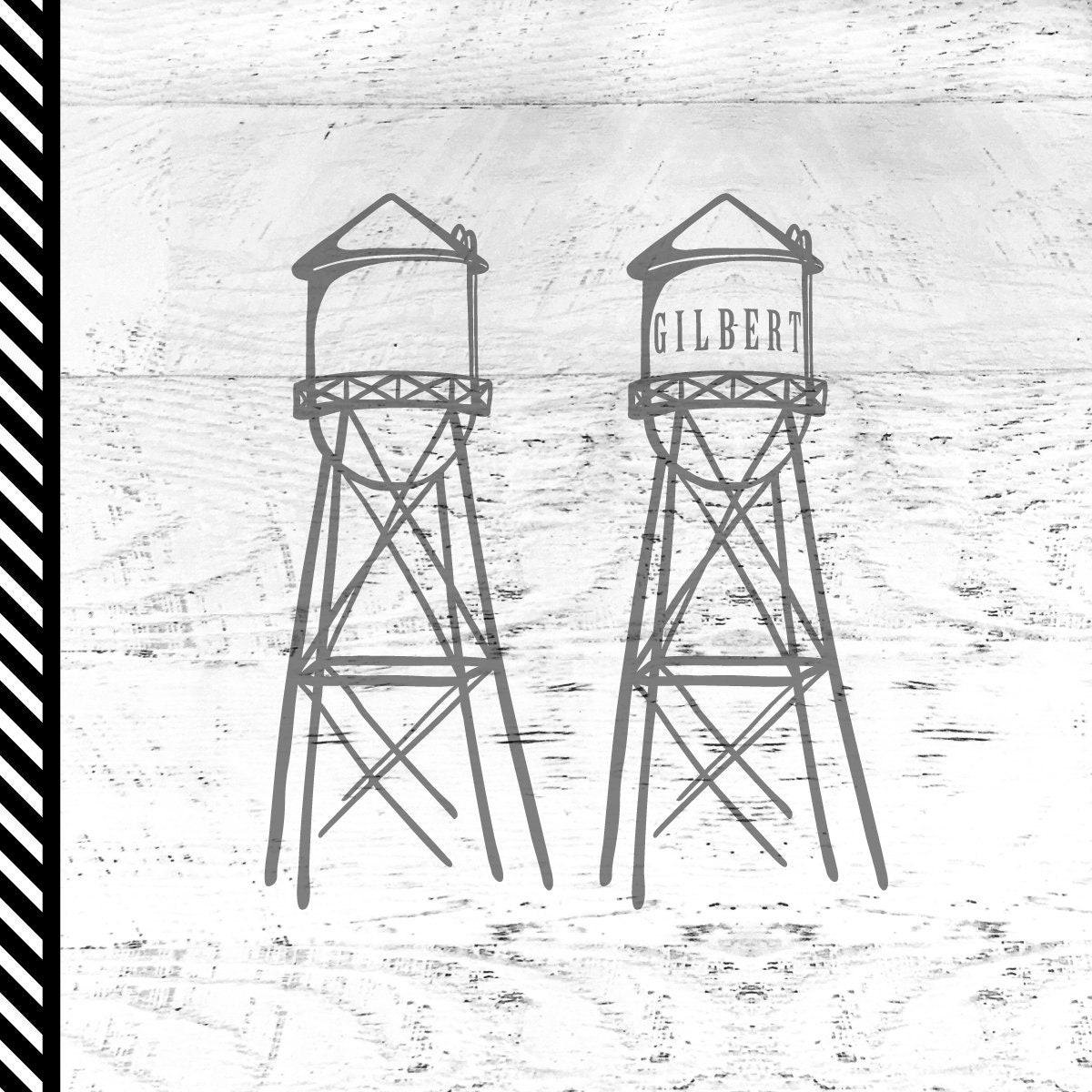 Water Tower svg Gilbert Water Tower Gruene Water Tower | Etsy