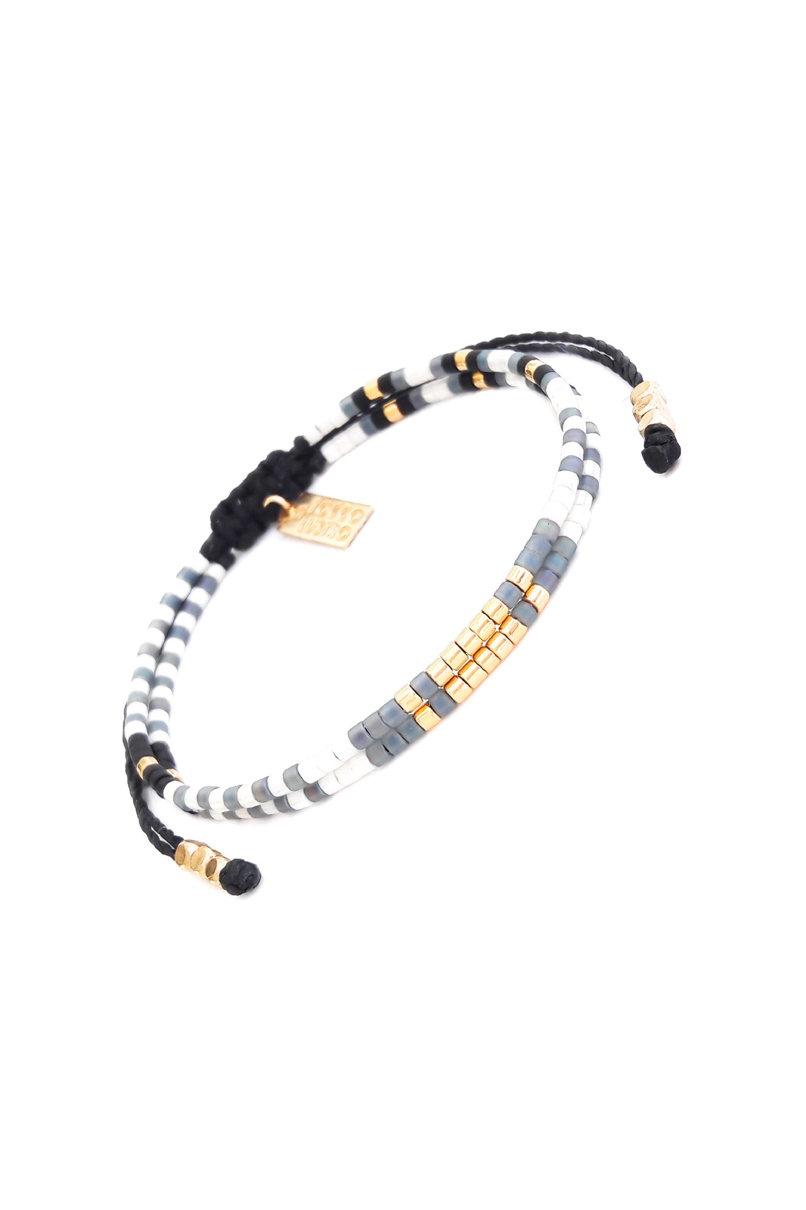 Nautical Summer Navy Beaded Bracelet Seed Bead Bracelet - Etsy