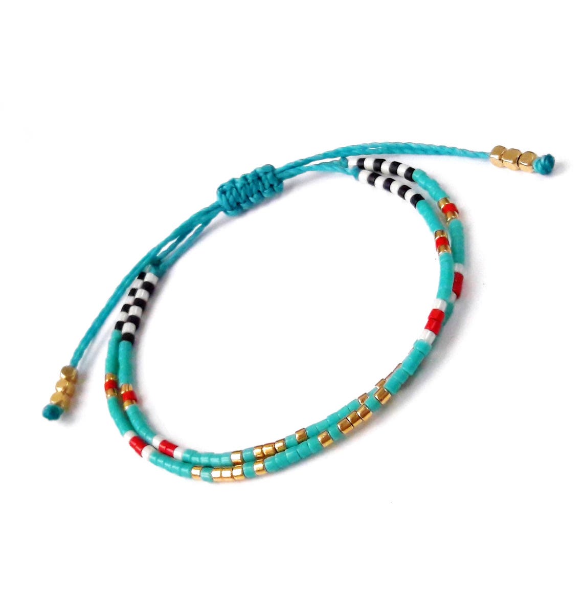 Boho Summer Surfer Bracelet, String Surfer Bracelet Set for Men Teen ...