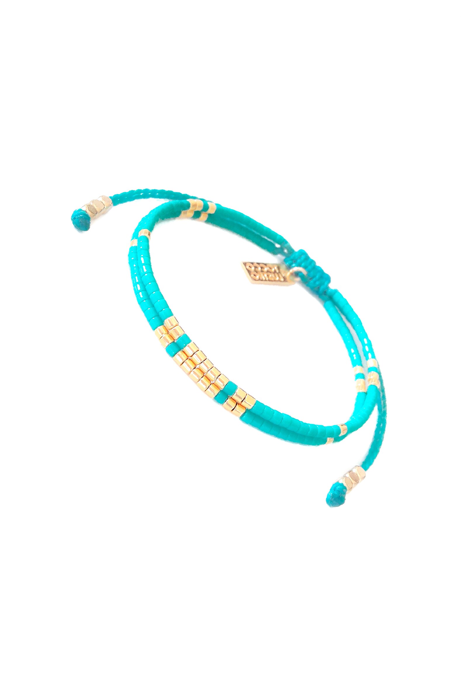 Beaded Turquoise Bracelet Turquoise Seed Bead Bracelet With - Etsy