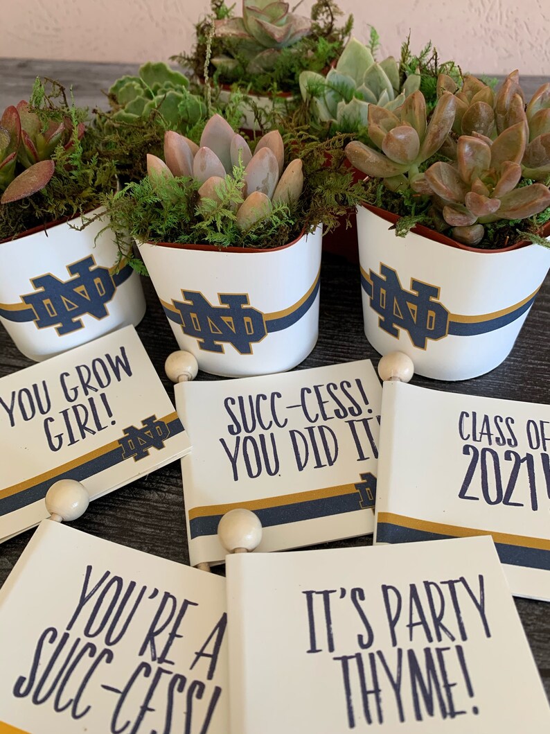Grad Party Favors Custom School Colors Graduation Puns - Etsy