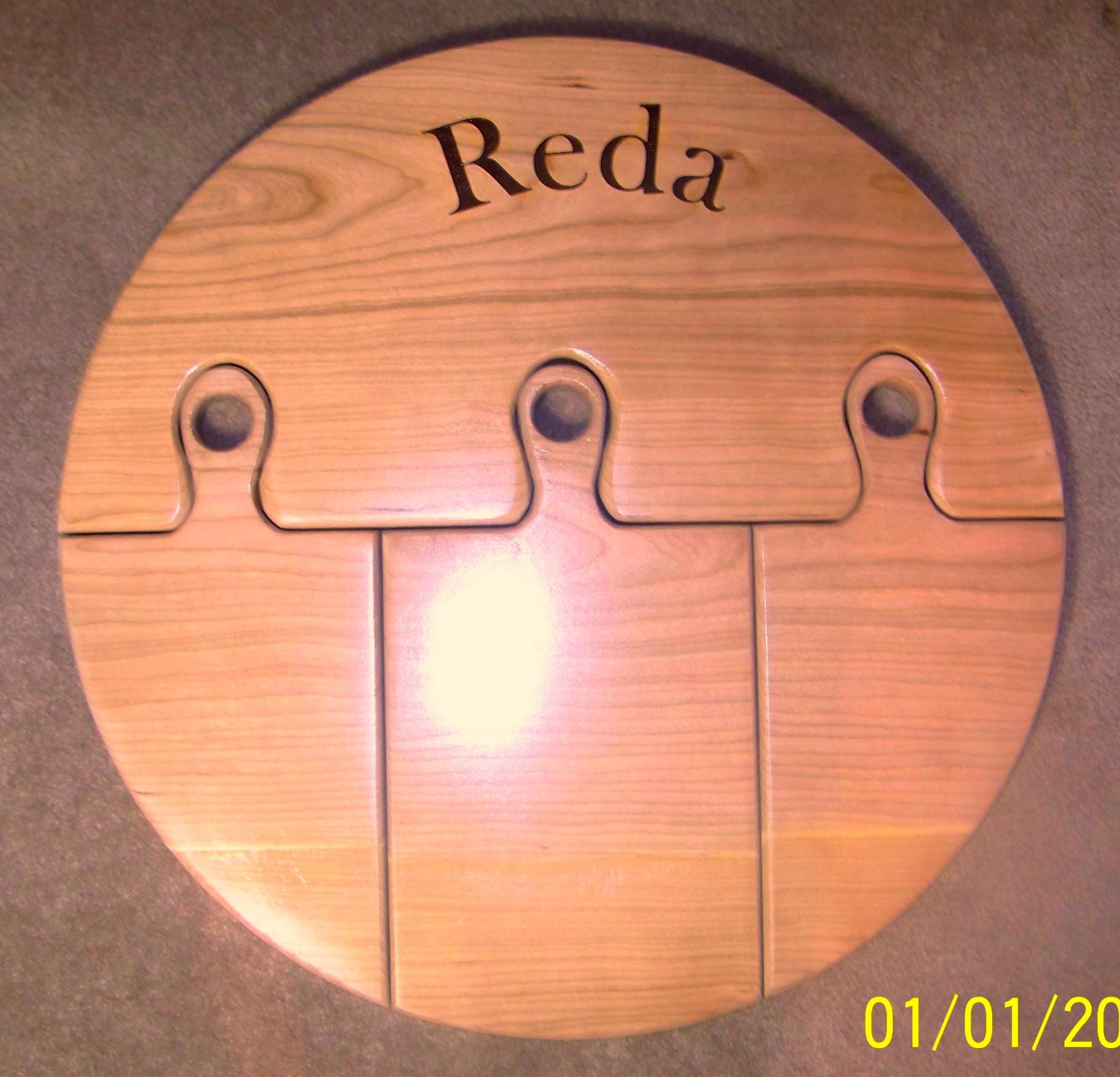 Wall Hung Circular Cutting Boards - Etsy