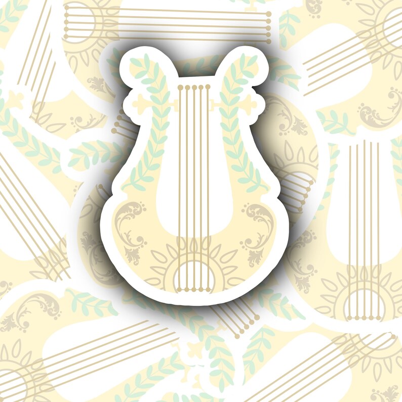 Apollo Inspired Vinyl Sticker Greek Mythology Vinyl Sticker | Etsy