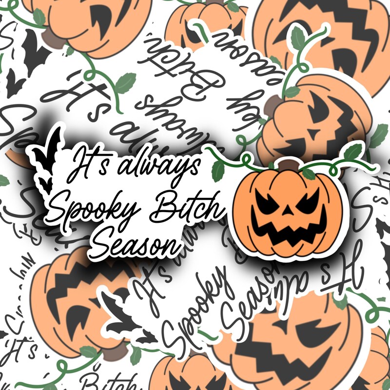 Spooky Season Sticker - Etsy