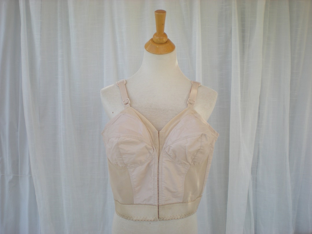 Vintage 70s 80s Exquisite Form Pointy Full Cover Longline Paneled ...