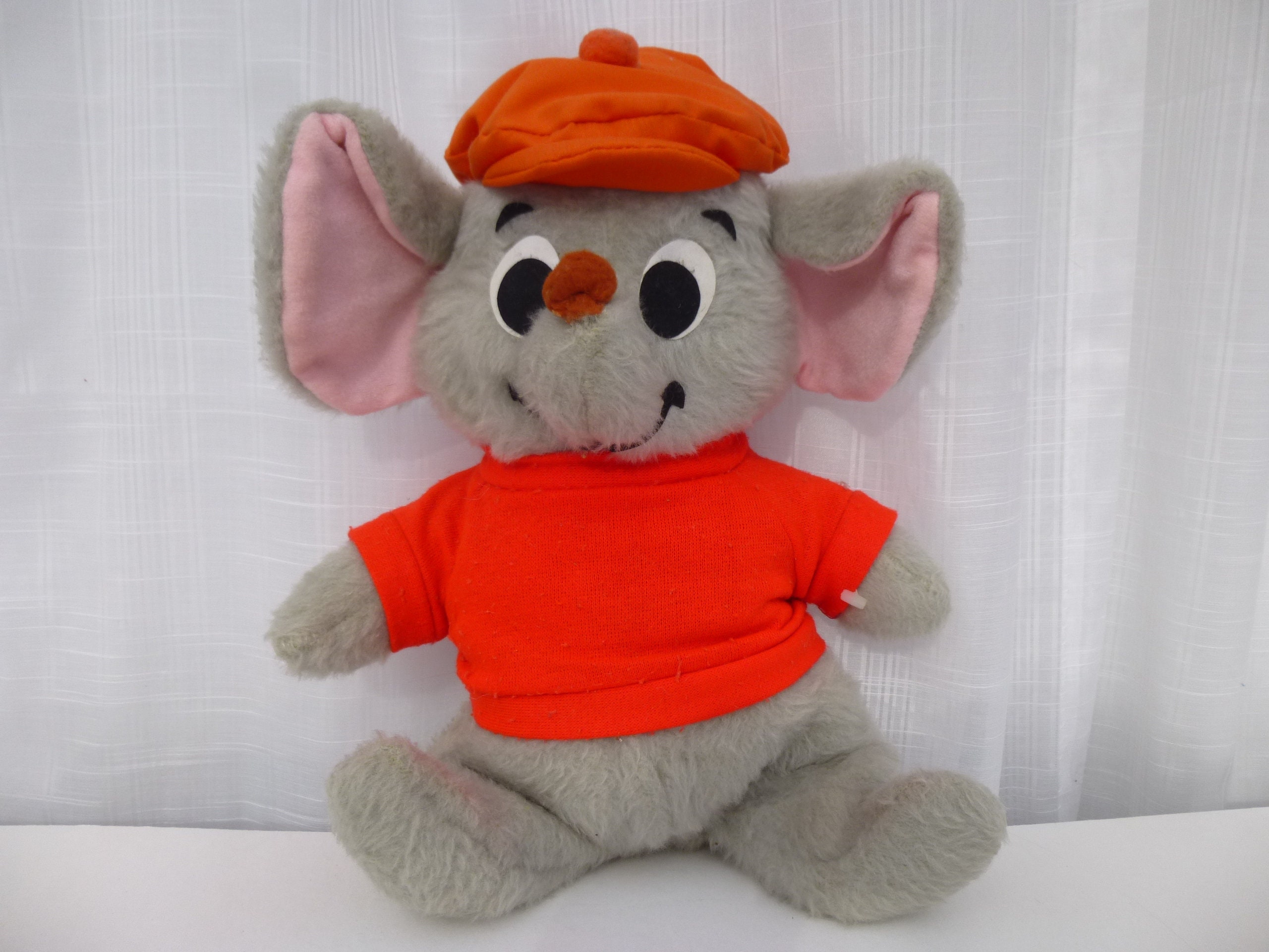 Vintage 90s Bernard Mouse Walt Disney Rescuers Cartoon - Etsy