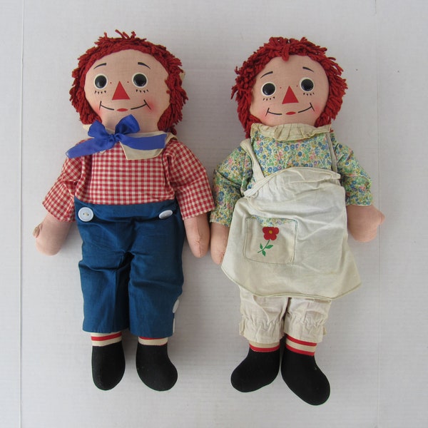 Vintage Rag Doll - Etsy