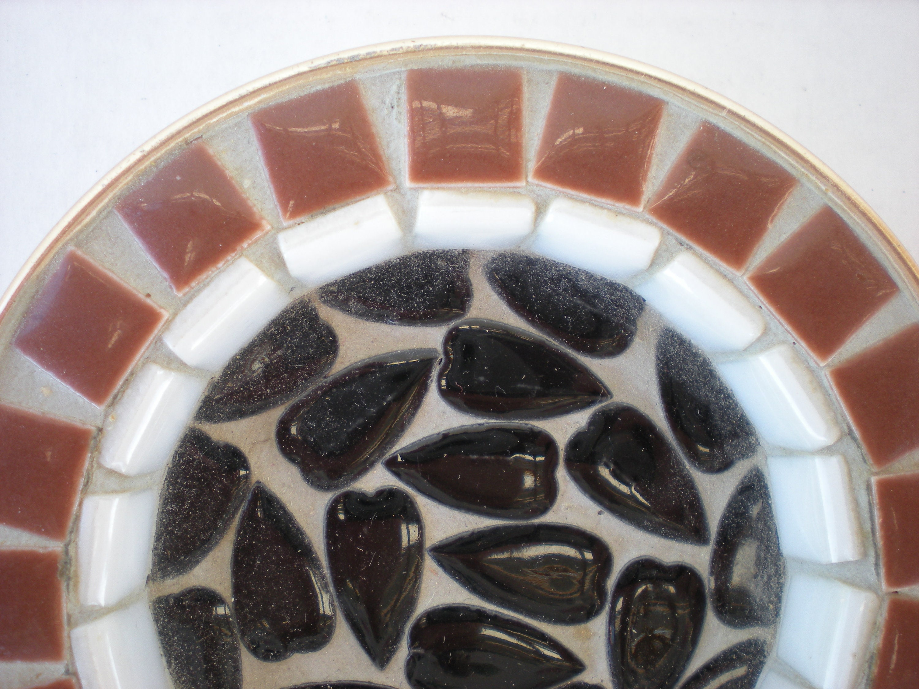 Vintage 60s Japanese Modern Art Mosaic Hand Crafted Ceramic | Etsy