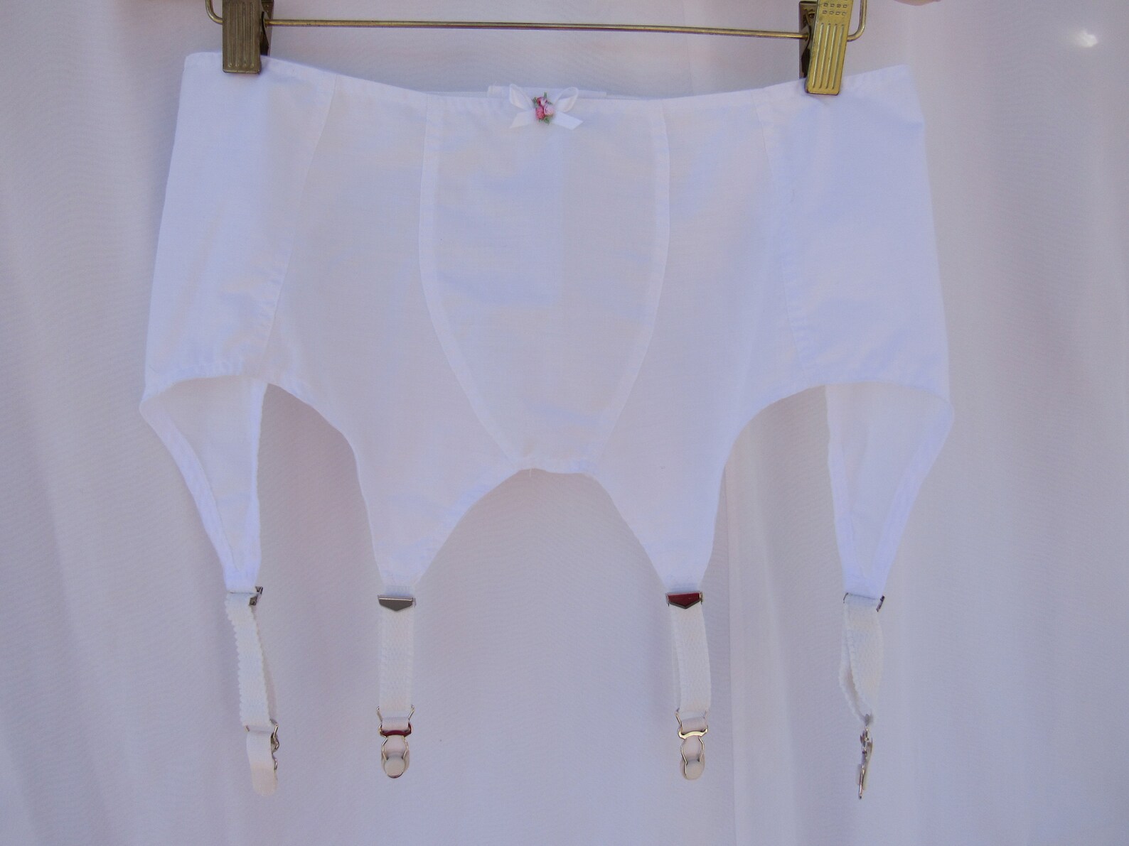 Vintage 70s Sears Cotton Garter Belt Lingerie 27-30 S M | Etsy