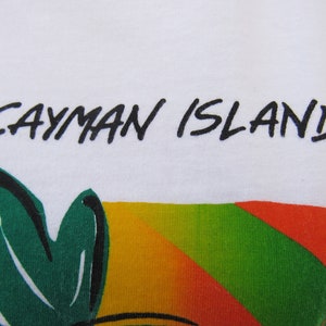 Vintage 90s Cayman Islands Graphic 100% Cotton T-shirt Dress: Retro ...