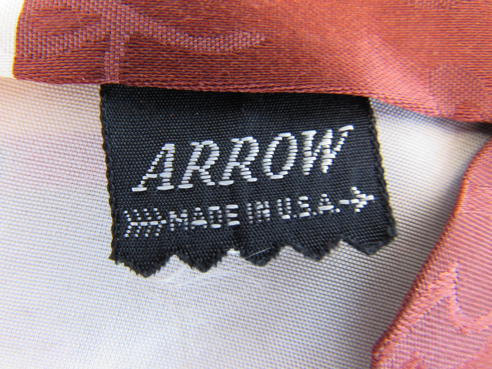 Vintage 40s 50s Arrow Jacquard Leaf Weave Geometric Striped - Etsy