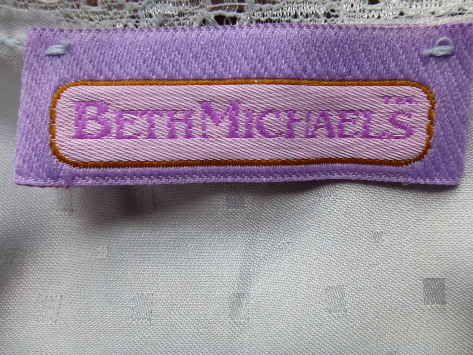 Vintage 80s Beth Michaels Embroidered Teddy Chemise Robe Three - Etsy