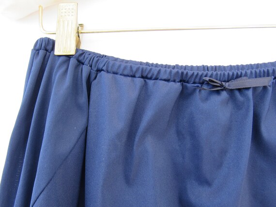 Vintage Van Raalte Navy Half Slip | Embroidered Scall… - Gem