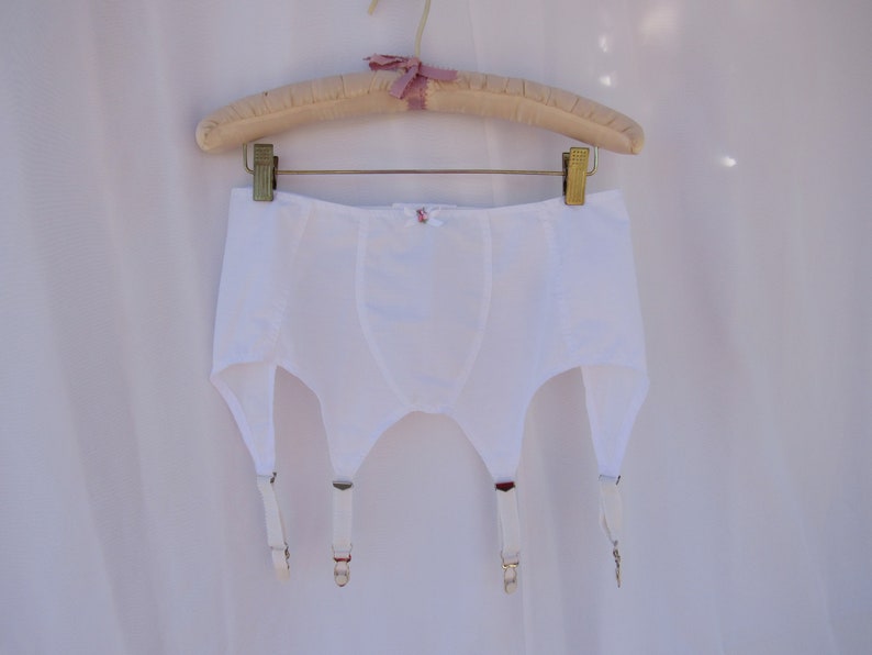Vintage 70s Sears Cotton Garter Belt Lingerie 27-30 S M | Etsy
