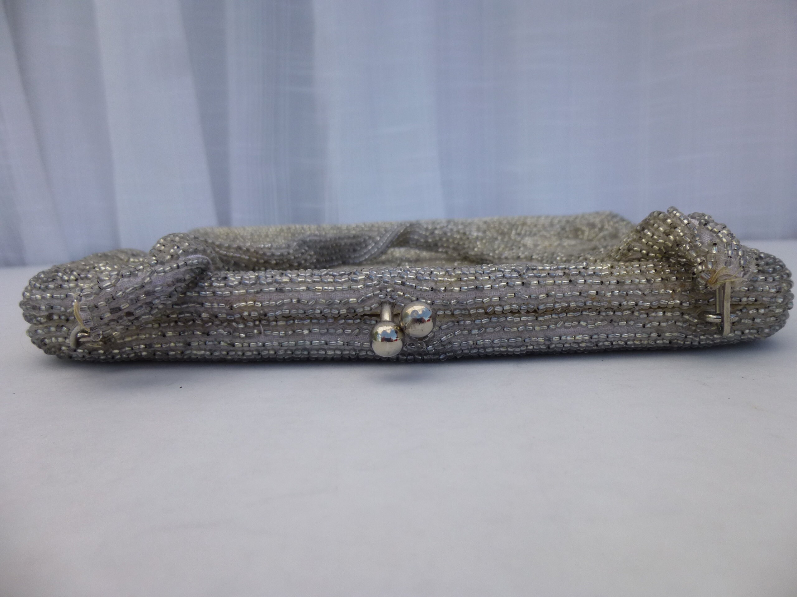 Vintage 50s Richere Hand-beaded Evening Clutch: Retro Formal Purse, Art ...