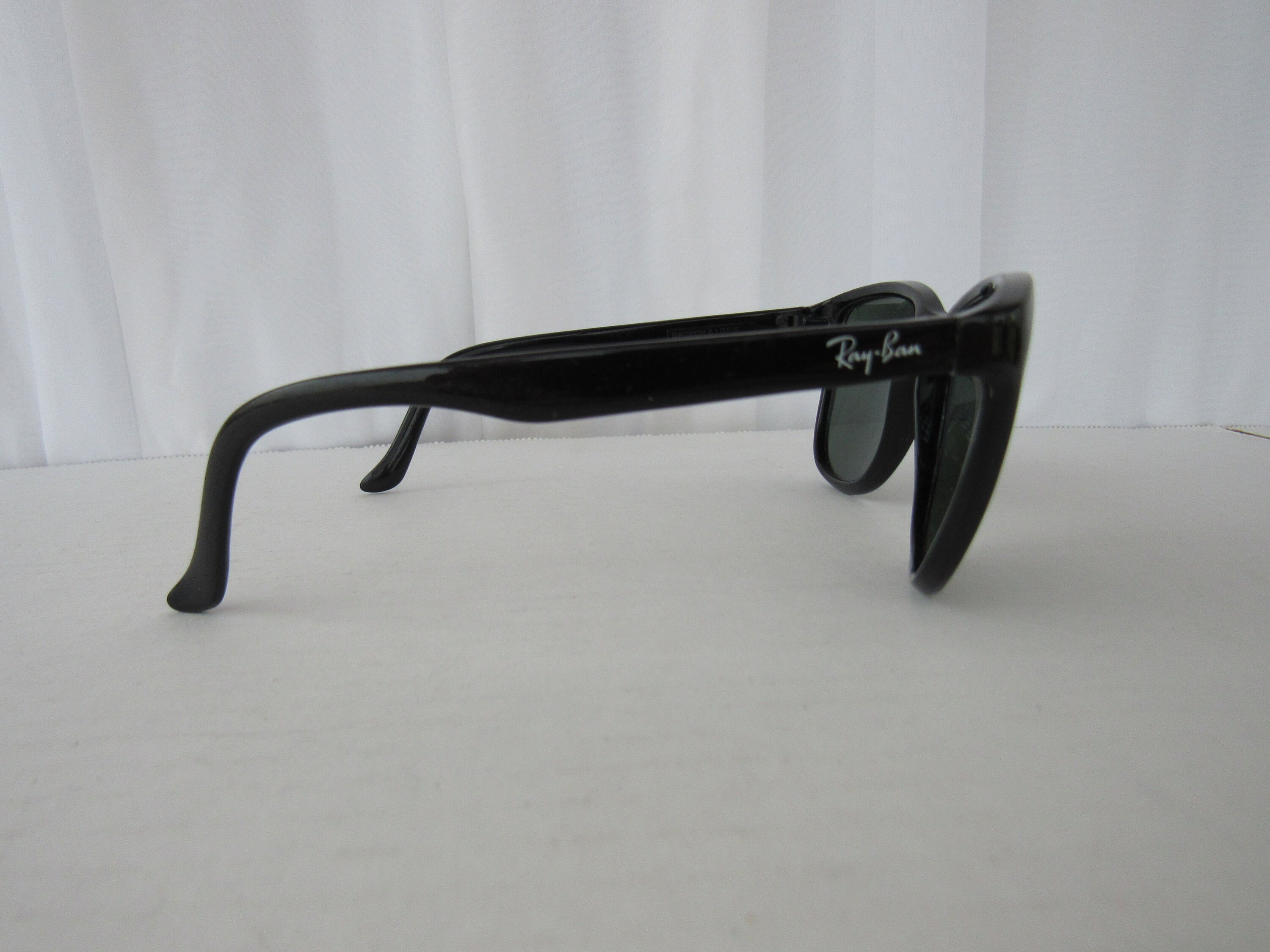 Vintage 70a 80s Ray-ban Logo Bausch and Lomb B&L France Black - Etsy