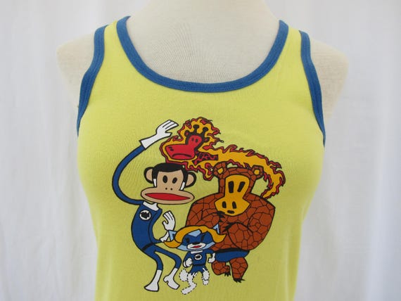 Vintage Y2K Paul Frank Julius Monkey Graphic Print Co… - Gem