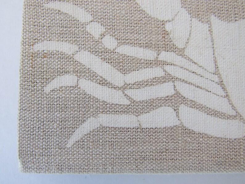 Vintage 70s 80s Marushka Crab Crustacean Screen-print Textile Art | MCM ...