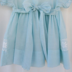 Vintage 60s Lacy Pin-pleated Smooth Poly Gathered Flared Tulle Lined ...