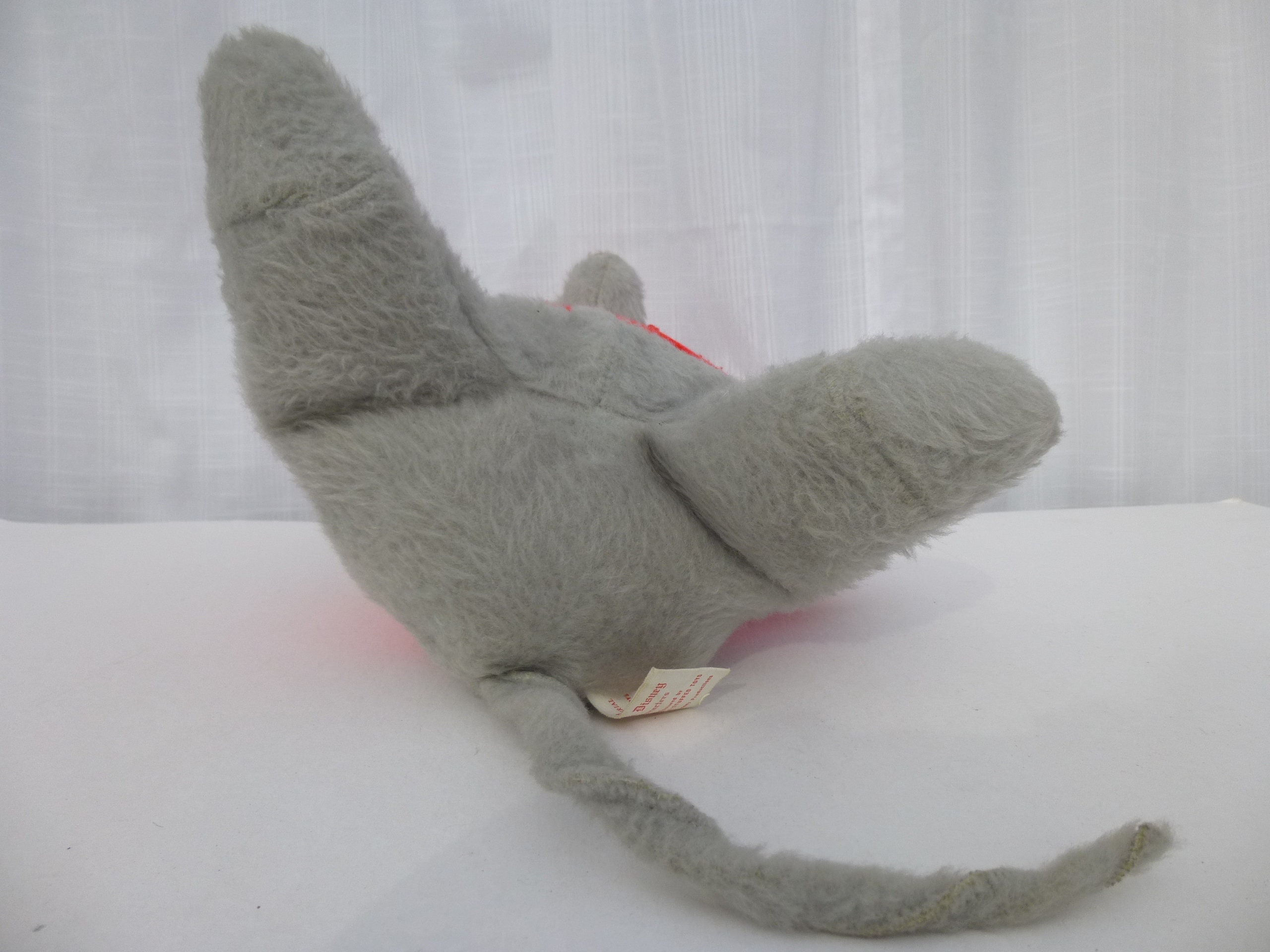 Vintage 90s Bernard Mouse Plush Doll | the Rescuers Disney Collectors ...