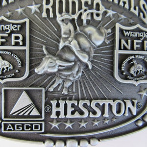 Vintage Y2K Hesston NFR 2004 National Final Rodeo PRCA Montana ...
