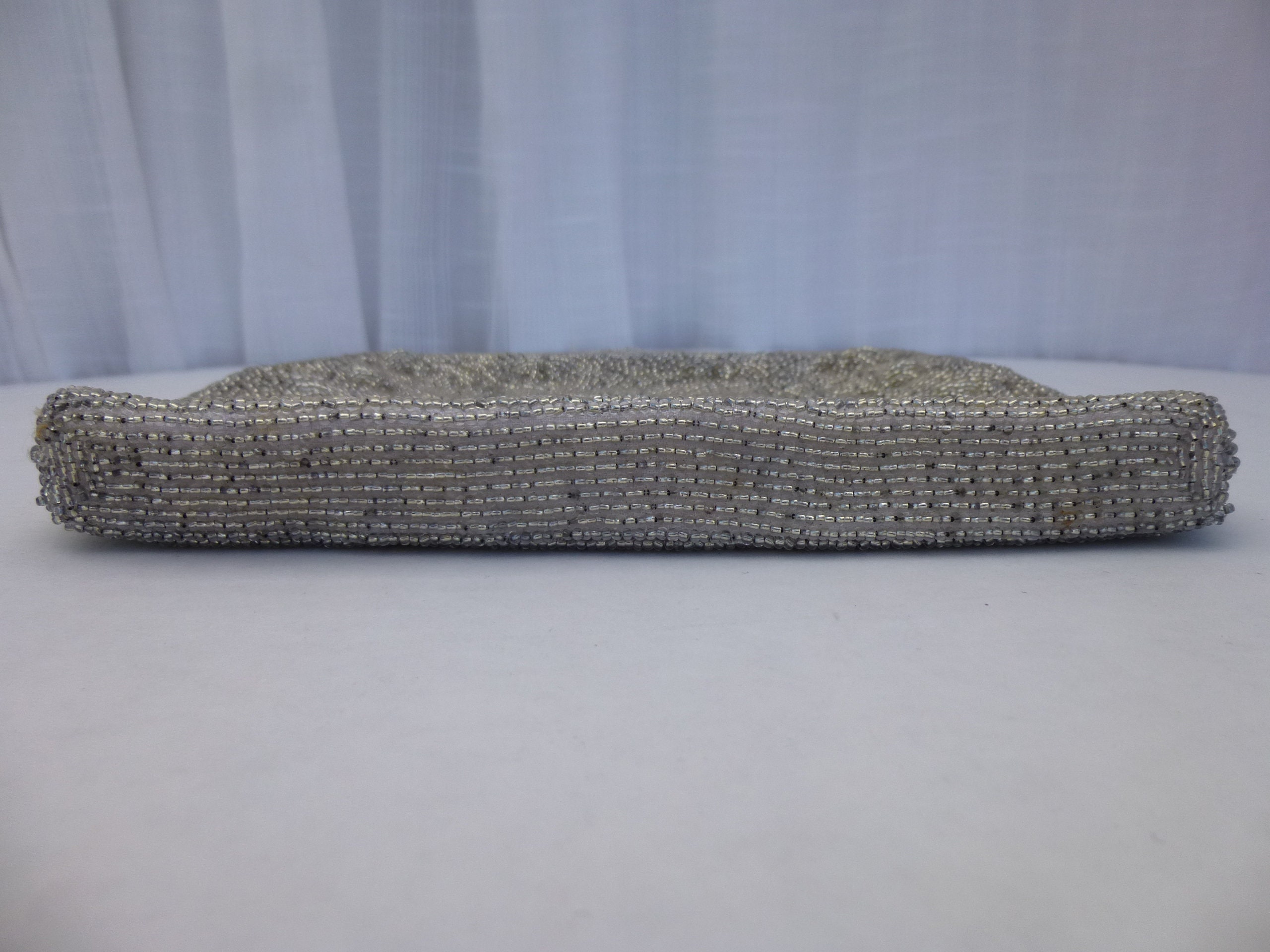 Vintage 50s Richere Hand-beaded Evening Clutch: Retro Formal Purse, Art ...