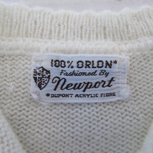 Vintage 60s Newport Baby Cardigan | Floral Applique Knit Sweater, 9-12 ...