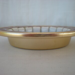 Vintage 60s Japanese Modern Art Mosaic Hand Crafted Ceramic Leaf Petals ...