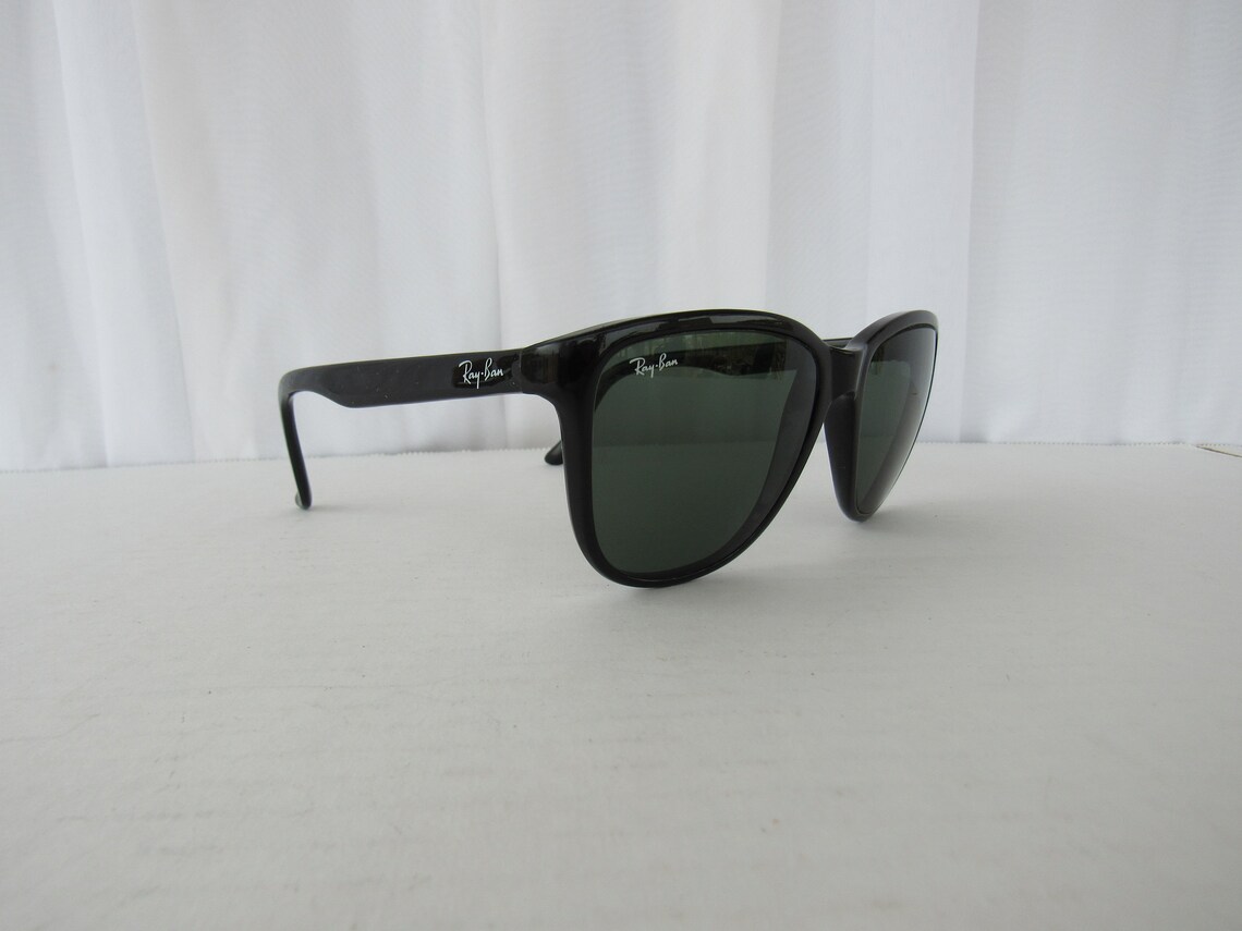 Vintage 70a 80s Ray-ban Logo Bausch and Lomb B&L France Black - Etsy