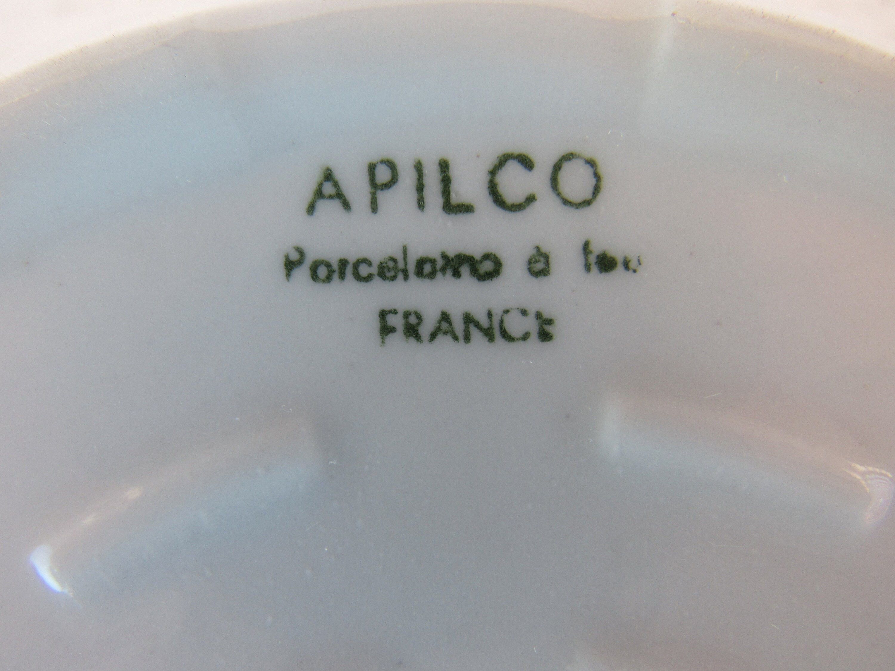 Vintage 60s 70s French Apilco Porcelain D'auteuil Floral - Etsy