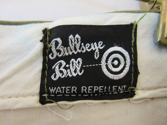 Vintage 50s 60s Bullseye Bill Water Side Zip Repellen… - Gem