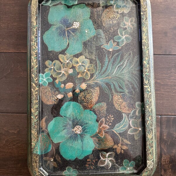 Painted Tray - Etsy