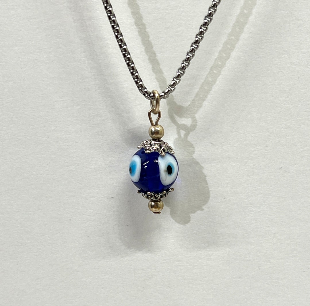 Nazar Evil Eye Amulet Necklace - Etsy