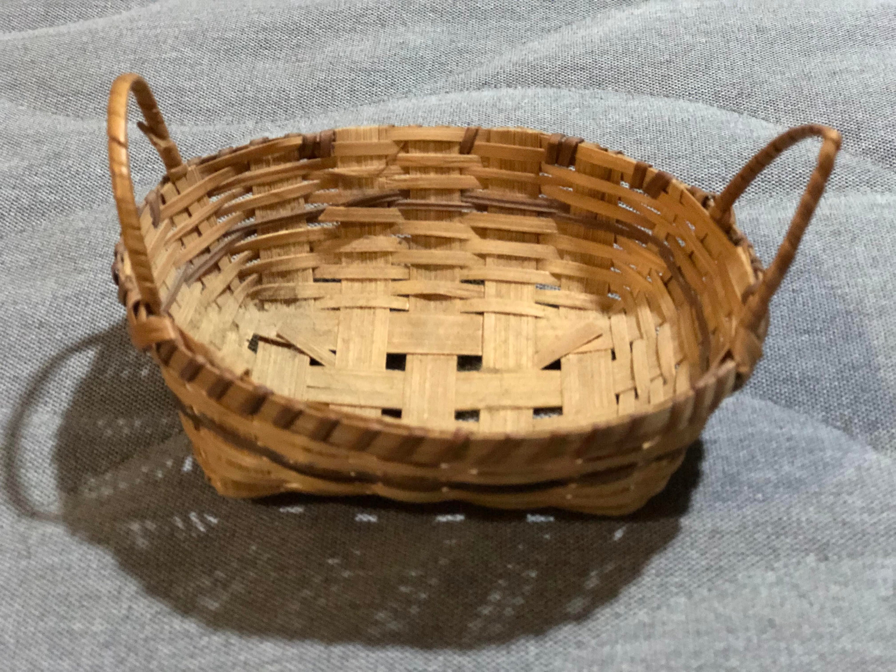 Miniature Woven / Wicker Baskets, Tiny Reed Baskets / Vase / Pitcher - Etsy