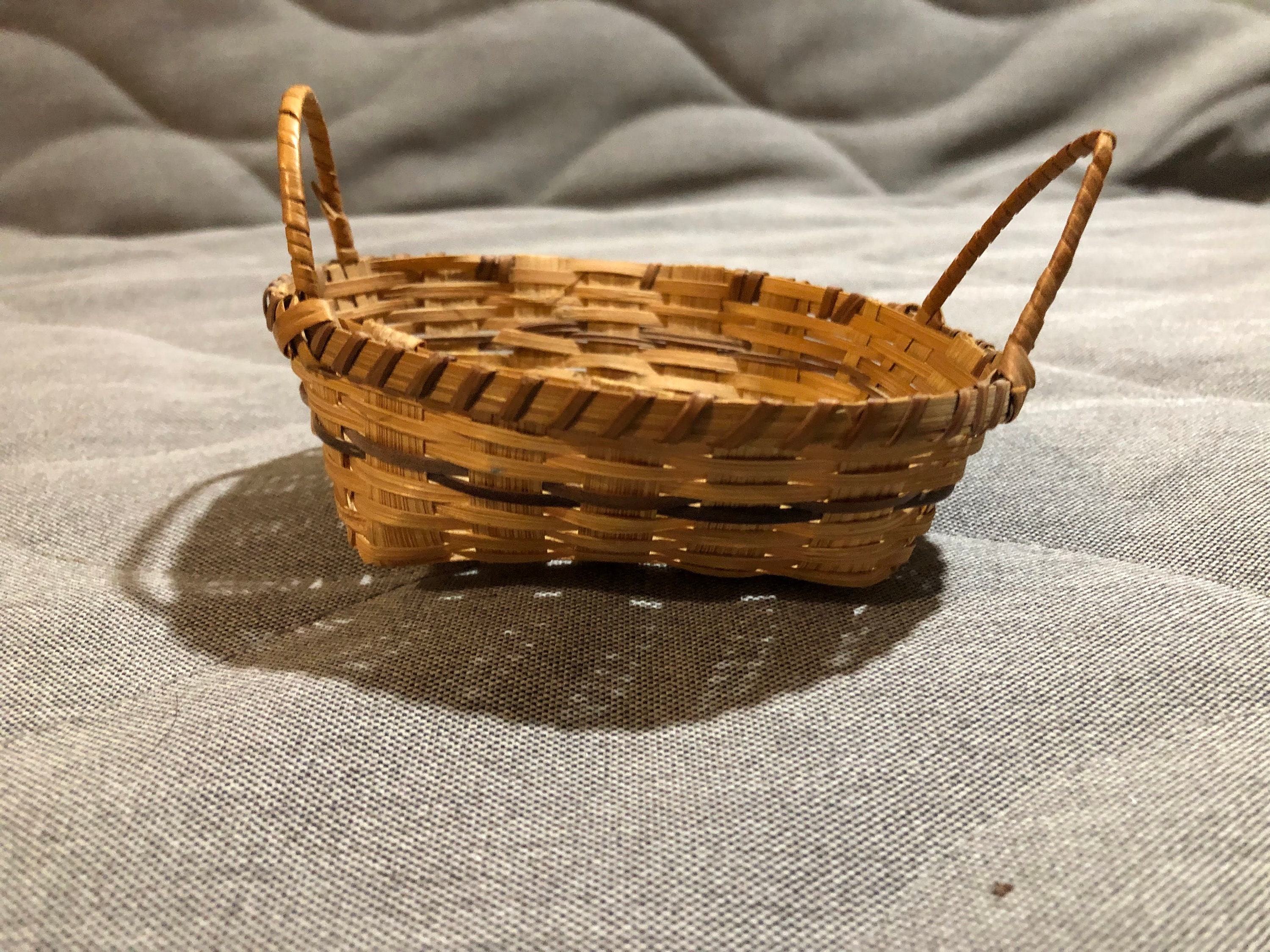 Miniature Woven / Wicker Baskets, Tiny Reed Baskets / Vase / Pitcher - Etsy